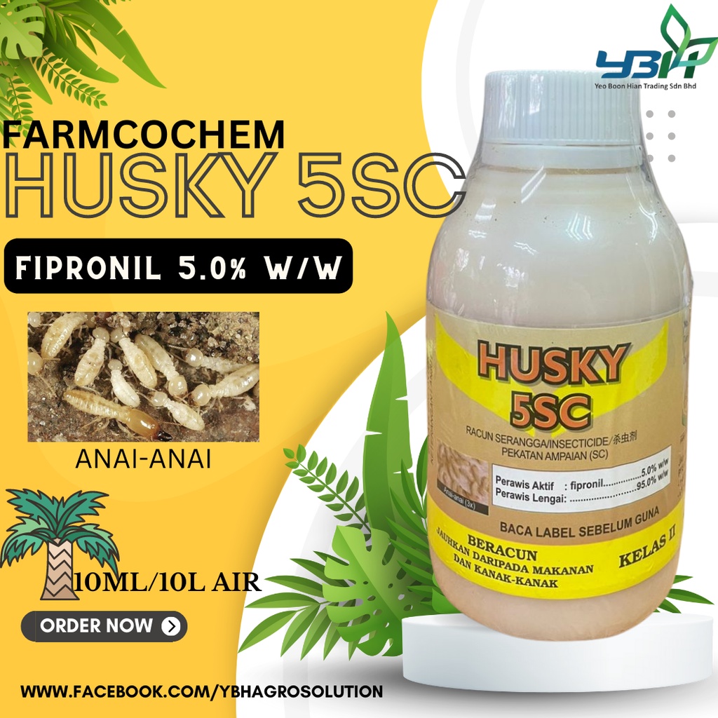 HUSKY 5SC FIPRONIL 5.0% W/W Racun Anai-anai | Shopee Malaysia