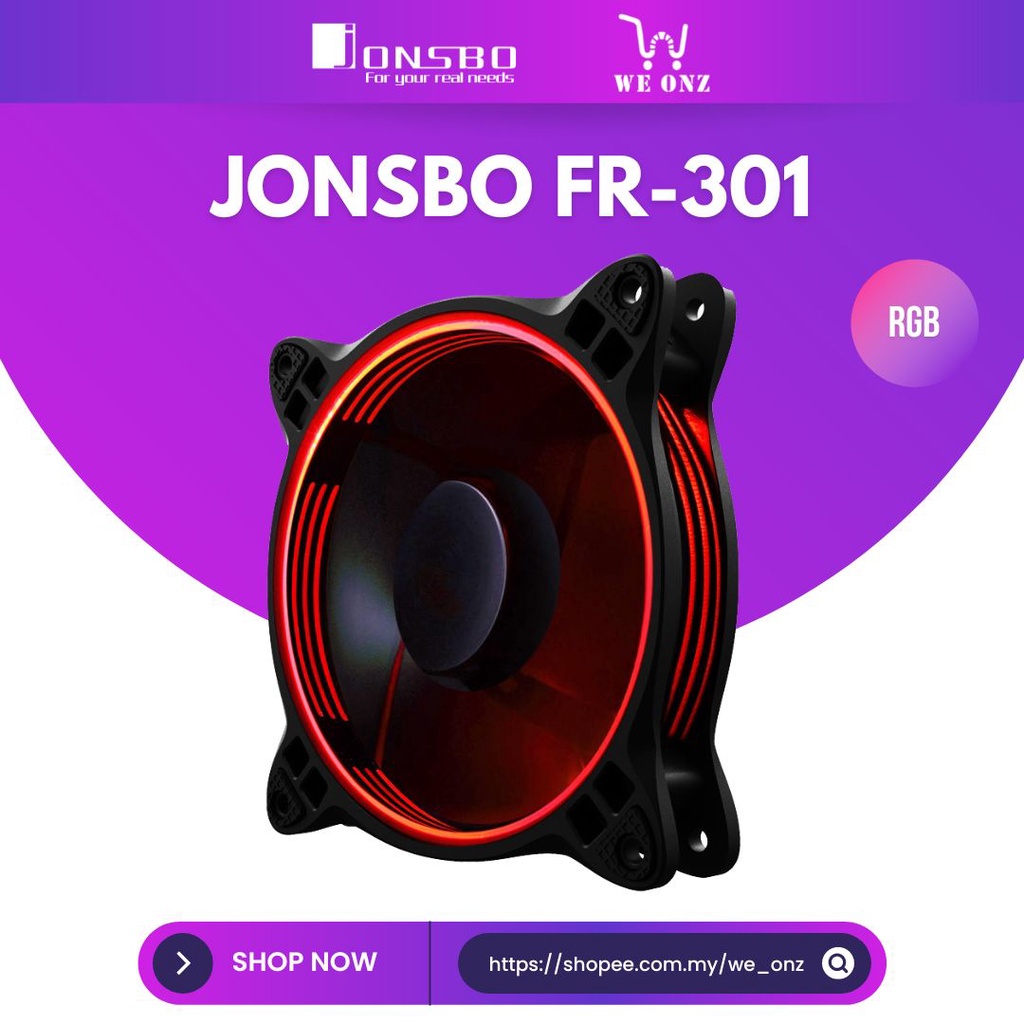 Jonsbo FR-301 RGB 12CM FAN | Shopee Malaysia