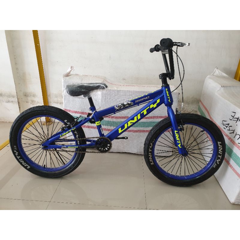 UNITY 20 inch BMX bike (JUMBO 3.0 TIRES) (Blue) | Shopee Malaysia