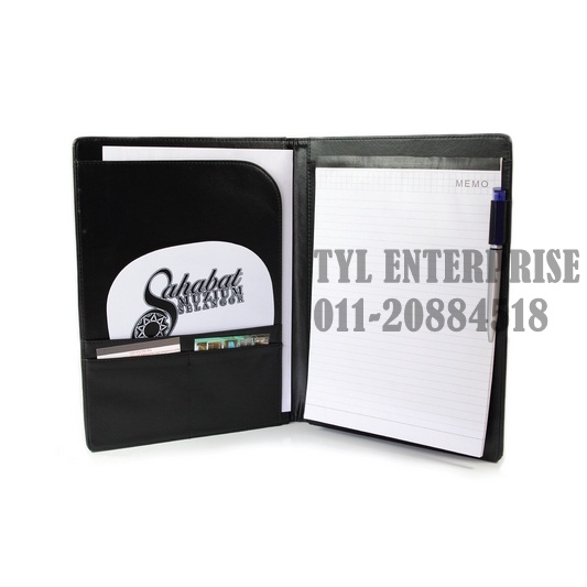 Official Portfolio + pen + writing pad / Portfolio Rasmi + pen + papan ...