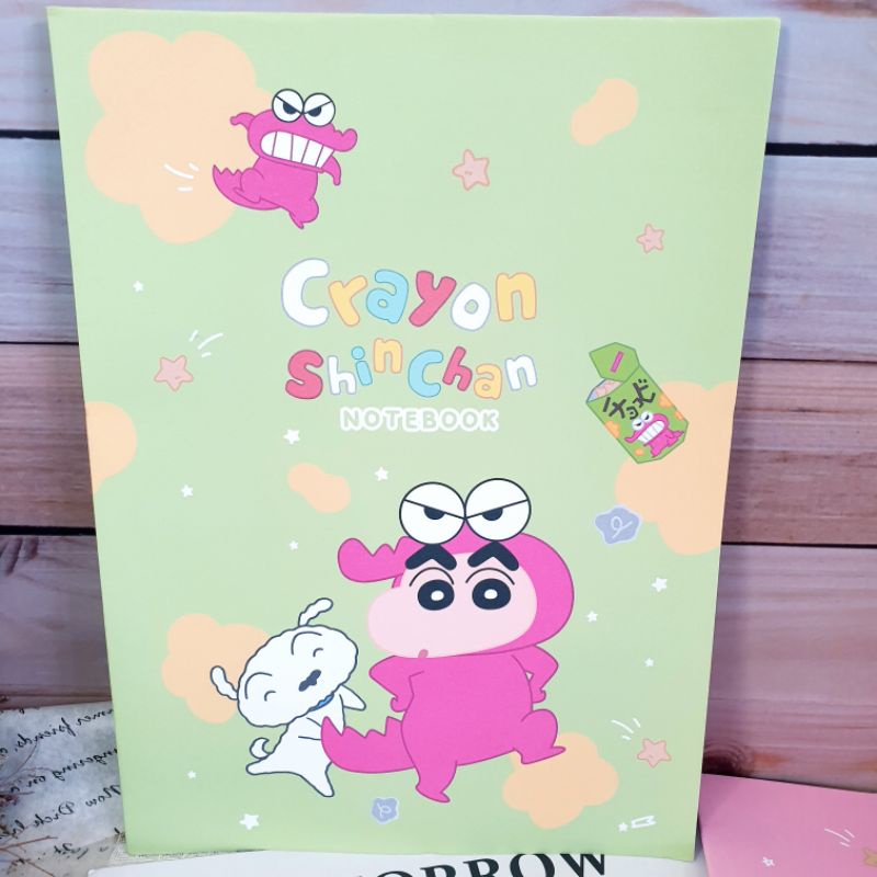 Crayon Shin-Chan 16k Horizontal Notebook Fixed Page Nohara Shinnosuke ...