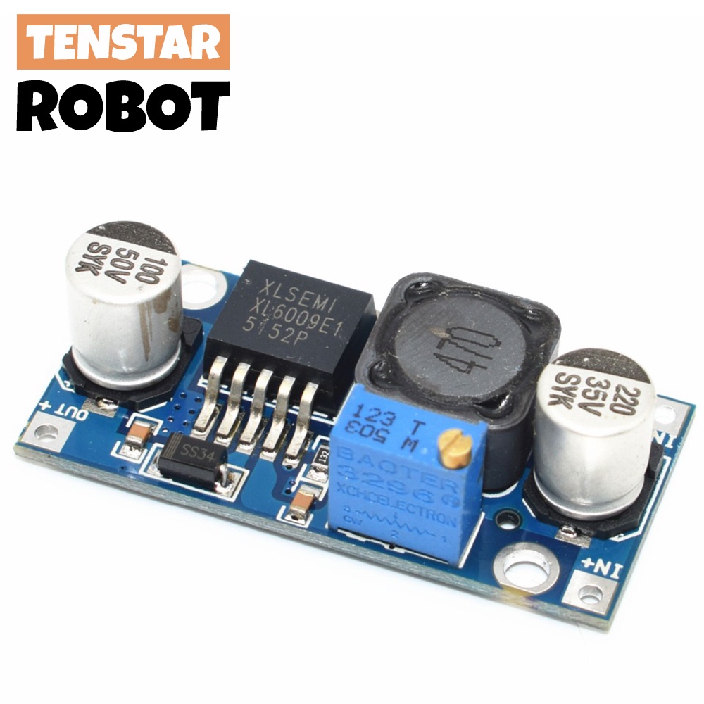XL6009 DC-DC Booster module Power supply module output is adjustable Super LM2577 step-up module ...