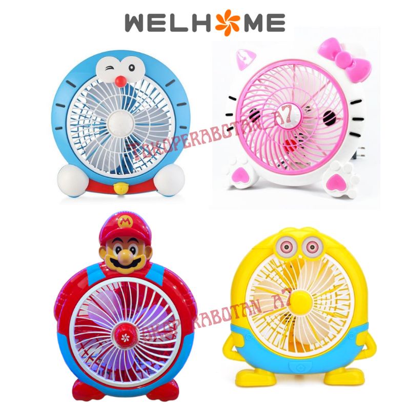 Welhome character table fan 10" inch/sitting fan/character fan/quality ...