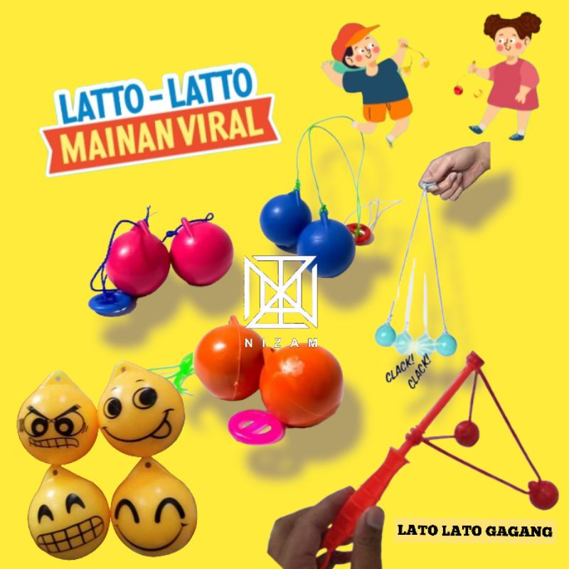 Children's VIRAL TOYS LATO LATO TEK TEK LATTO LATTO Old School TOYS ...