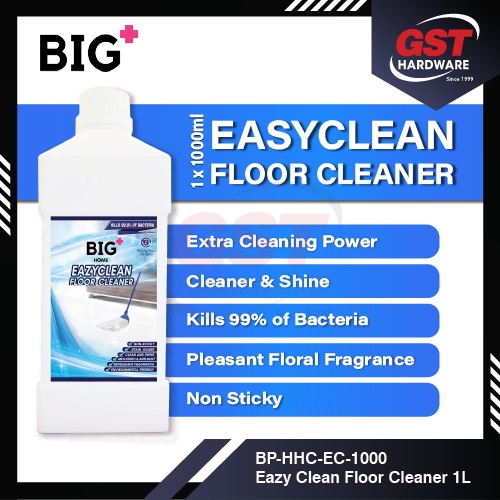 Big+ Eazy Cleaner Floor Cleaner Liquid 1L Floor Detergent Tile Cleaner ...
