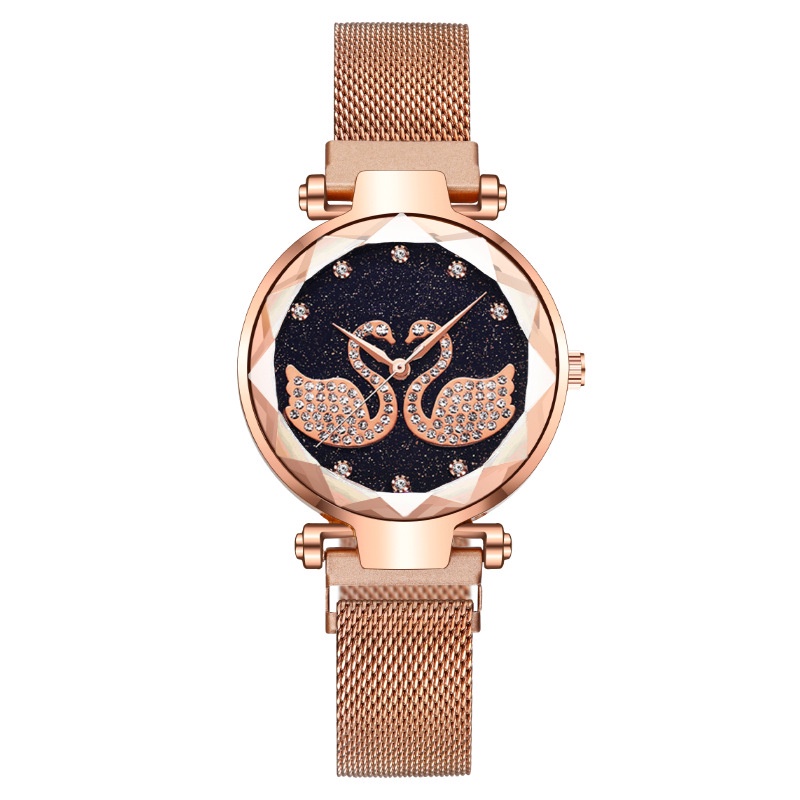 Luxury Fashion Looking Swan Ladies Watch Jam Tangan Swan Love Shape ...