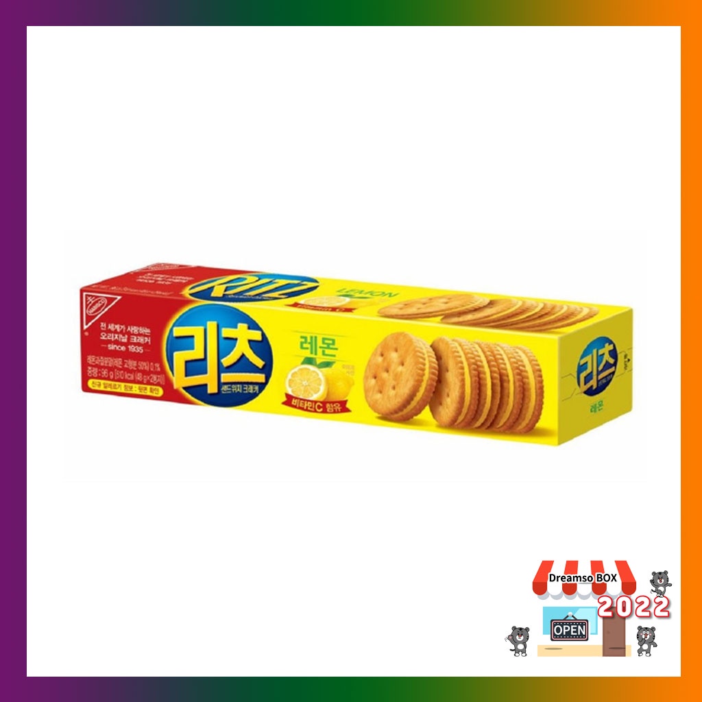 Ritz Lemon Sandwich Crackers 96g/ Korean Snack | Shopee Malaysia