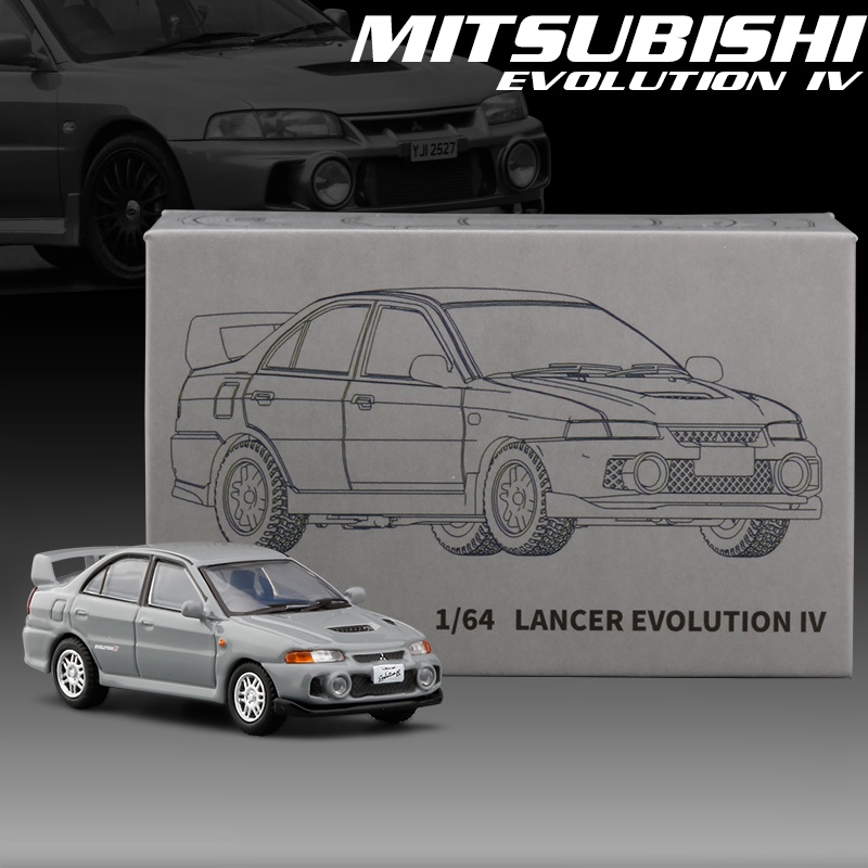 Jkm 1/64 Mitsubishi EVO Mitsubishi Lancer Evolution Fourth Generation ...