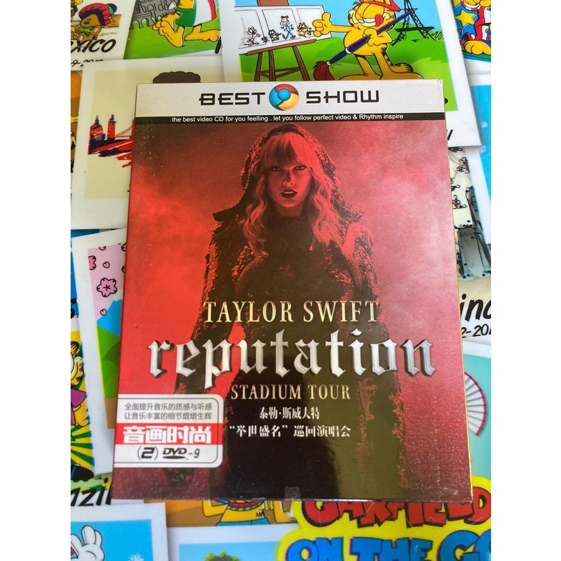 Taylor Swift - Reputation Stadium Tour & 1989 Tour DVD (JAPAN PRESS ...
