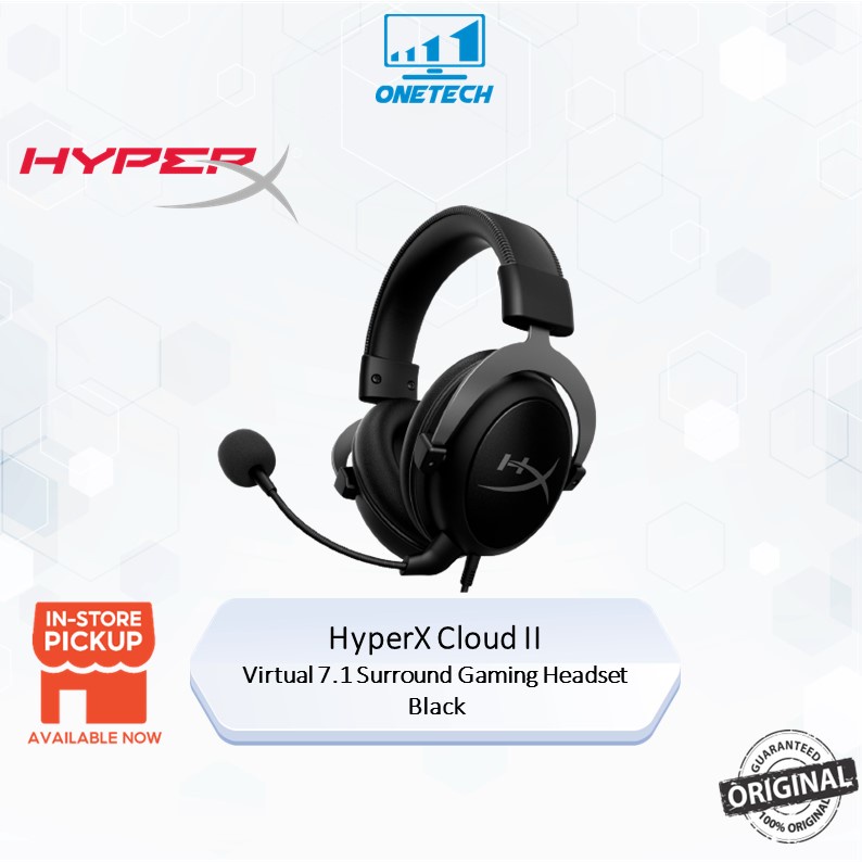 HyperX Cloud II / Cloud III (Wired) /Cloud III (Wireless) Gaming Headset ( 7.1 Surround Sound ...