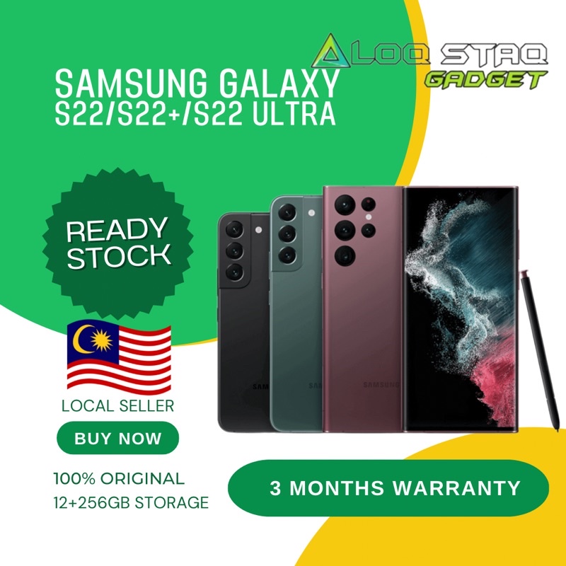 SAMSUNG GALAXY S22, S22 PLUS, S22 ULTRA 5G TELEFON MURAH ORIGINAL ...