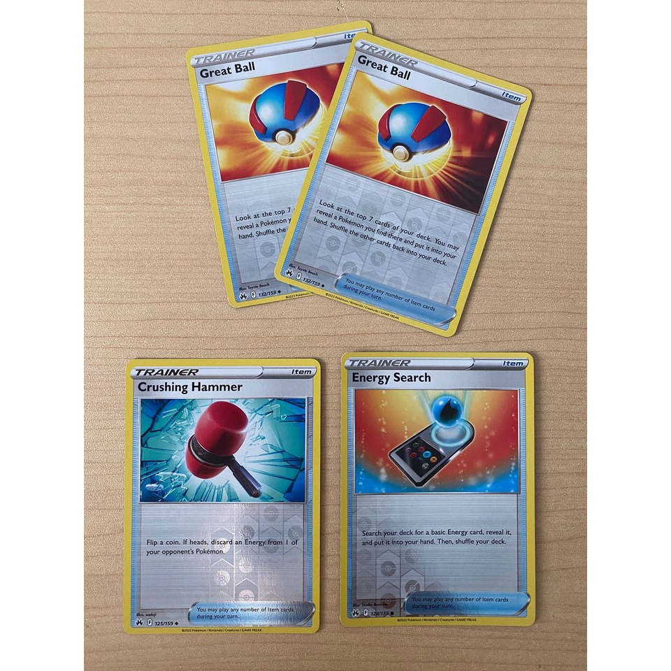 Crown Zenith Reverse Holo Trainer Cards - Pokemon TCG | Shopee Malaysia