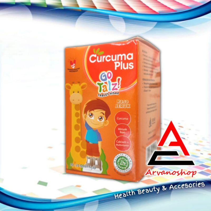 Curcuma PLUS GO TALZ 20 SUCTION TABLETS (ED 4/2026) | Shopee Malaysia