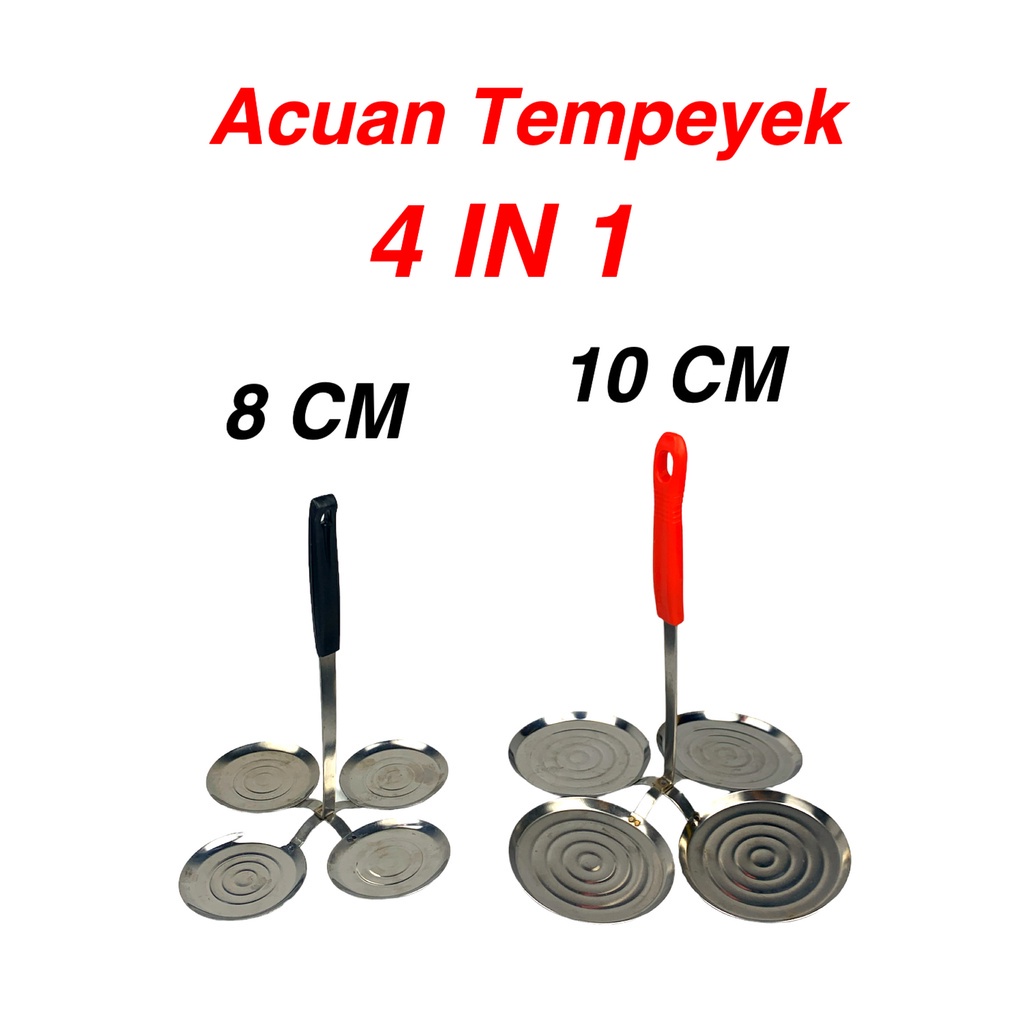 Acuan Kuih Tempeyek Kembar 4 Rempeyek Mould Kuih Peyek Mould Tempeyek ...