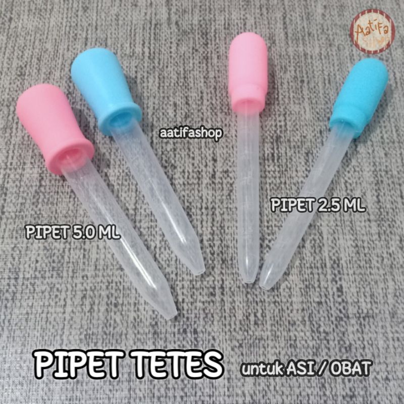 Pipette Drops 2,5 ml and 5 ml | Medicine Pipette | Dairy Breast Milk ...