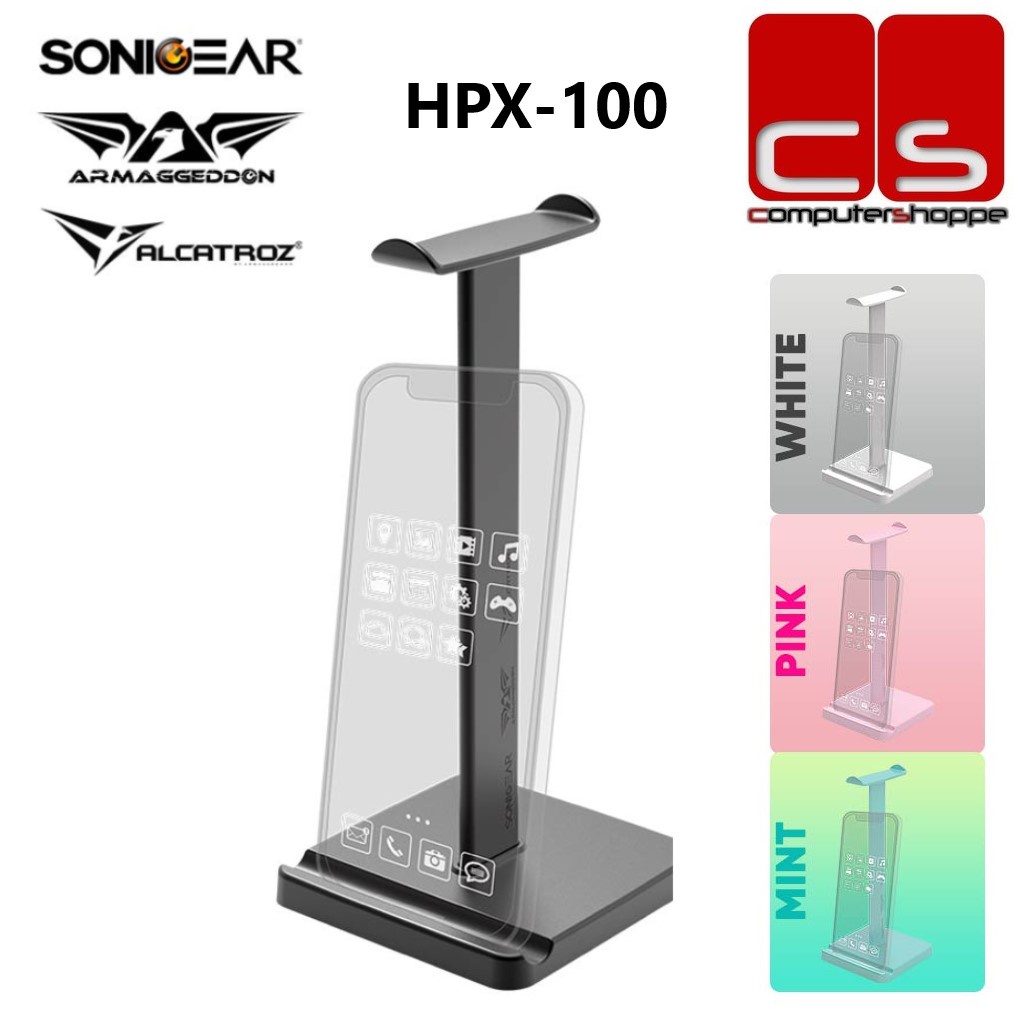 SonicGear HPX-100 ABS Material Headphone Stand | Shopee Malaysia