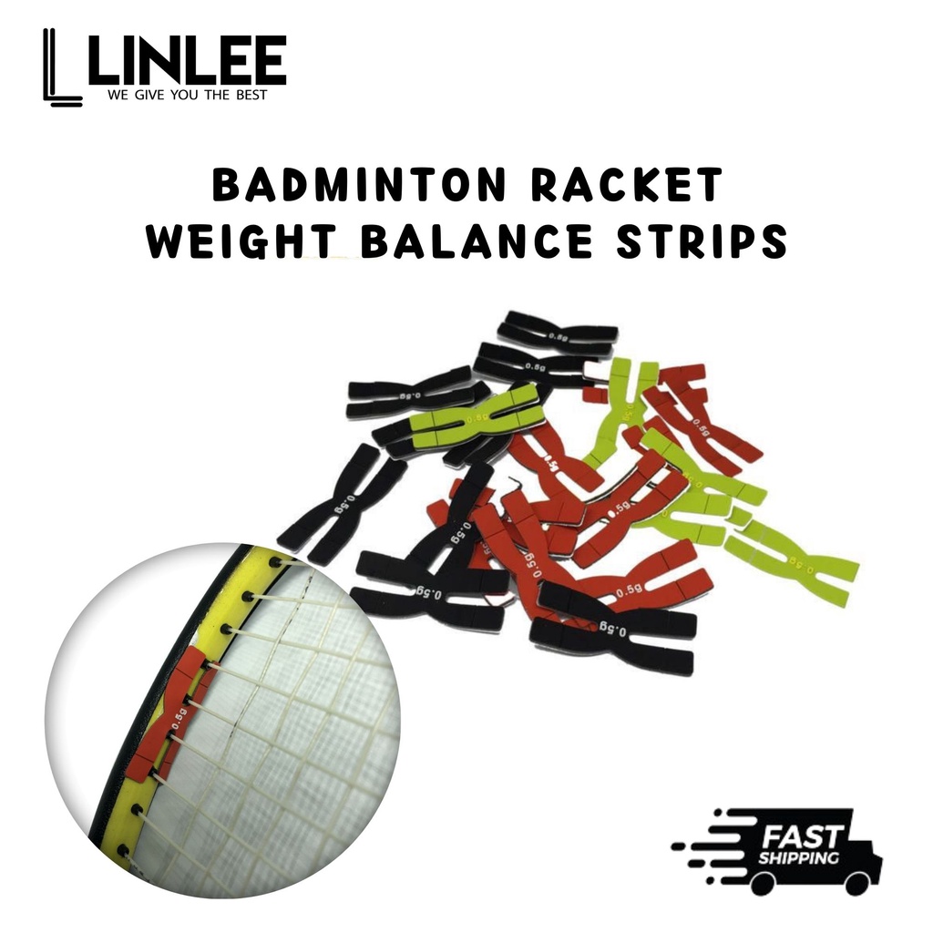 [Malaysia Ready Stock] 0.5g H-Shape Badminton Racket Weight Balance ...