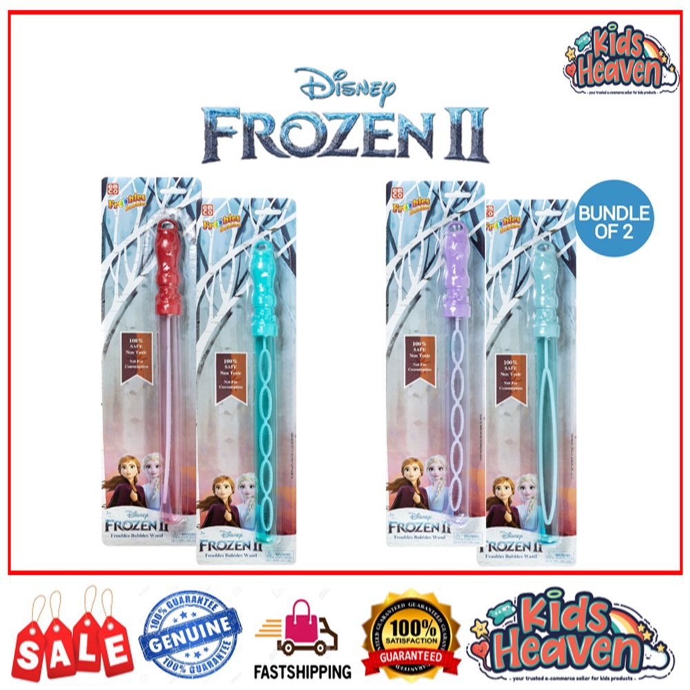 EMCO Froobles Bubble Wand Disney Frozen (100.0% Original) | Shopee Malaysia