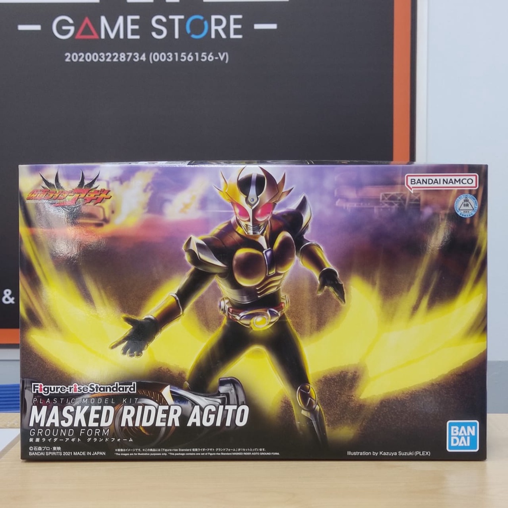 [Ready Stock] Bandai Figure Rise Standard Masked Rider Agito Ground Form | Shopee Malaysia