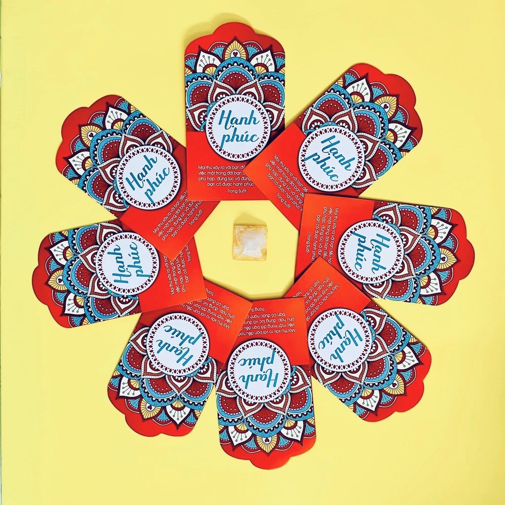 Wedding SEALS set of 8 RED HAPPINESS messages bring good luck to HP for ...