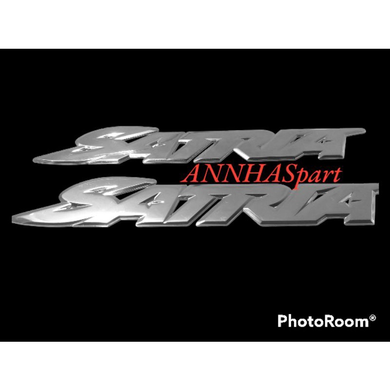 The satria emblem logo is listed for 2 left and right | Shopee Malaysia