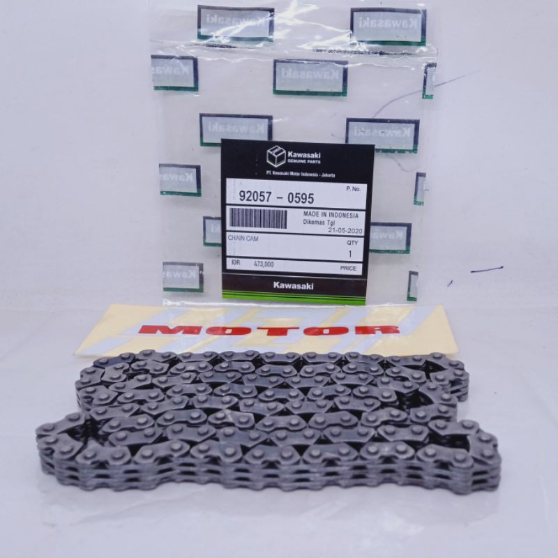 KAWASAKI NINJA 250 Z250 TIMING CHAIN OE - 92057-0595 - RANTAI KECIL ...