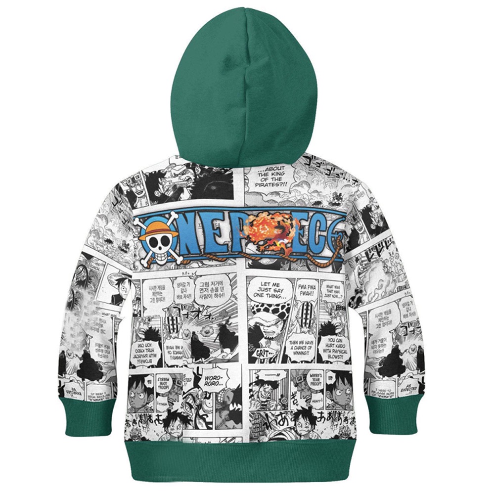 One Piece Dacron Sea Thief King Sauron Children's sweater , Costume ...