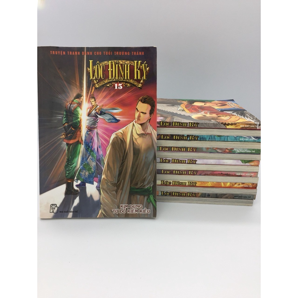 The Story of Loc Dinh Ky Kim Dung - Complete Set of 15 Volumes - Tre ...