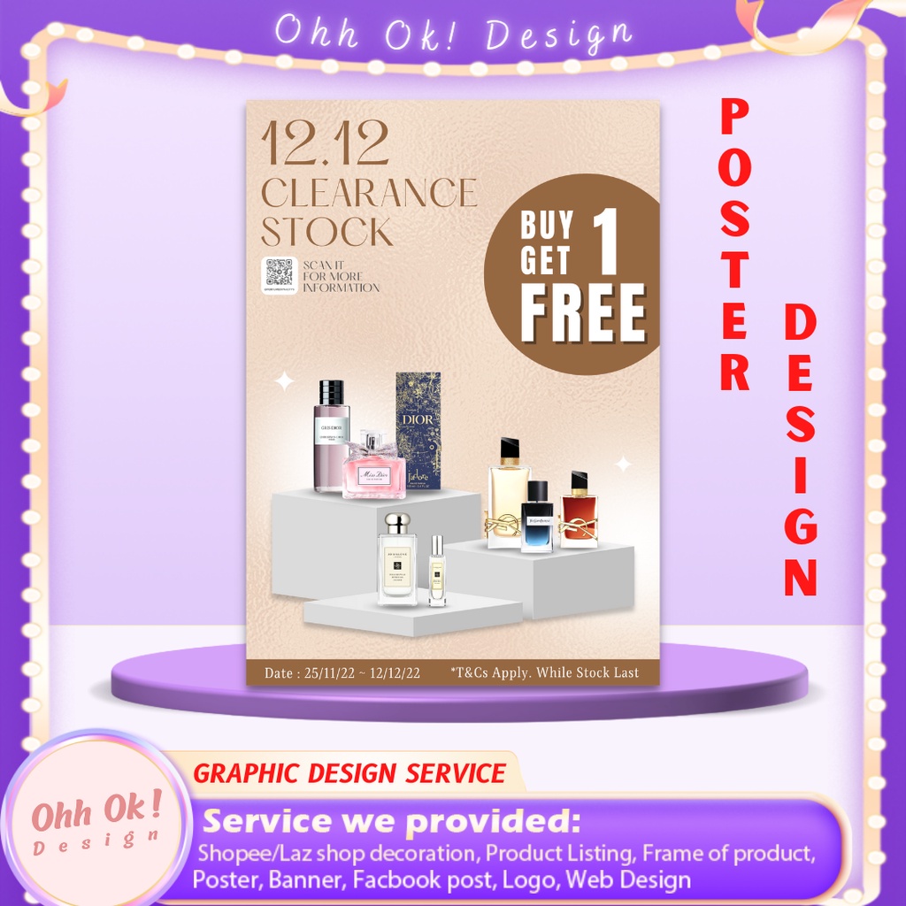 Custom Design Poster Service | Shopee Malaysia