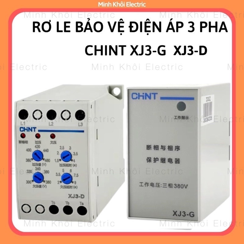 Chint XJ3-G Phase Loss Protection Relay, chint phase loss voltage ...