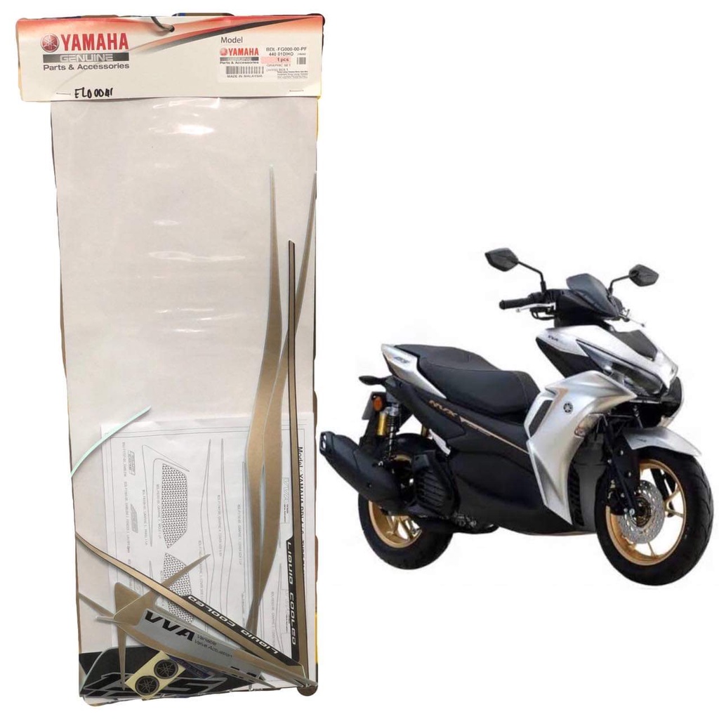Yamaha NVX155 V2 Body Cover Set Original HLY | Shopee Malaysia