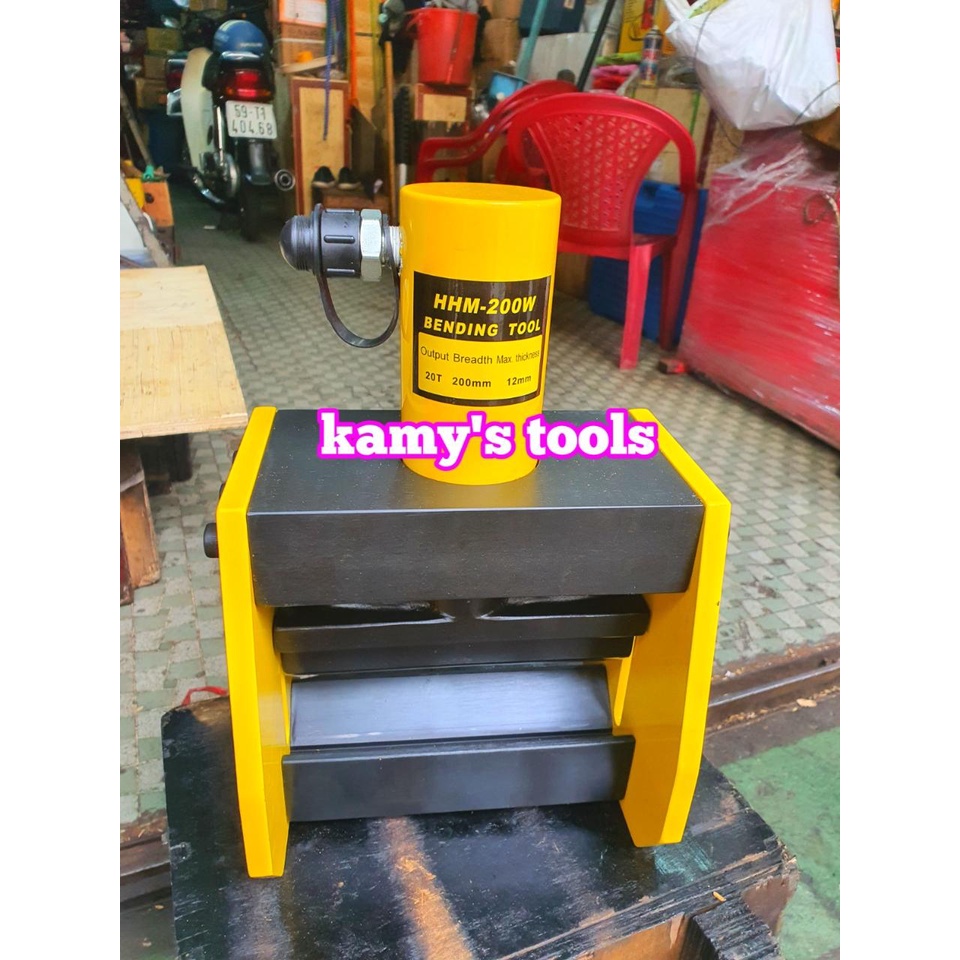 The 16-Ton 200mm TLP HHM-200W Hydraulic Copper Female Bar Bender Is The ...