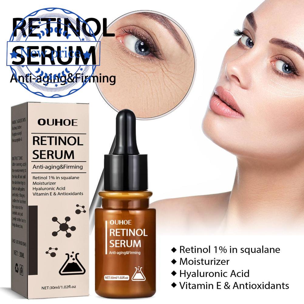 Double Retinol Anti Aging Serum For Face And Skin Collagen Firming ...