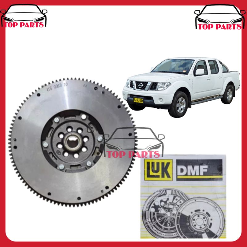 LUK BRAND FLYWHEEL DUAL CLUTCH NISSAN NAVARA D40T SPEED | Shopee Malaysia