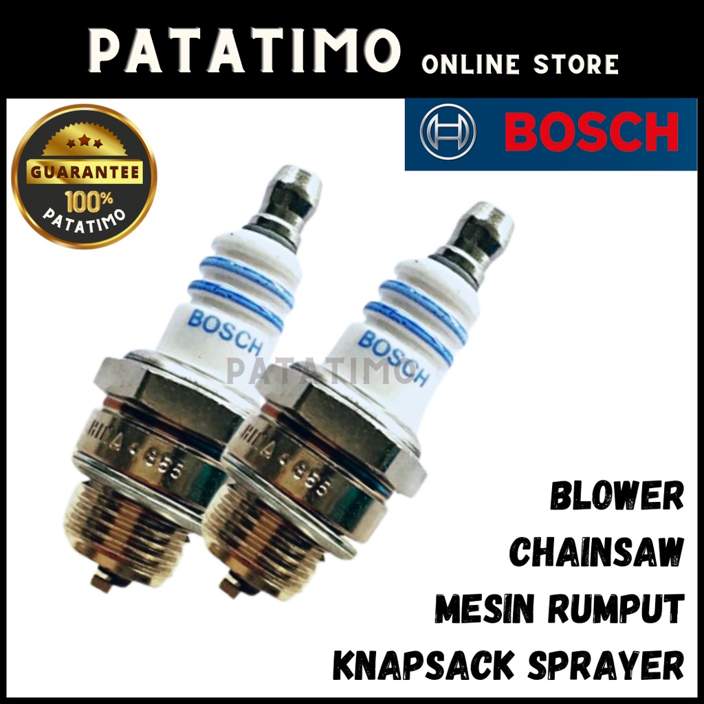Bosch WS8E/WS7F Spark Plug Mesin Rumput / Chainsaw / Blower / Knapsack ...