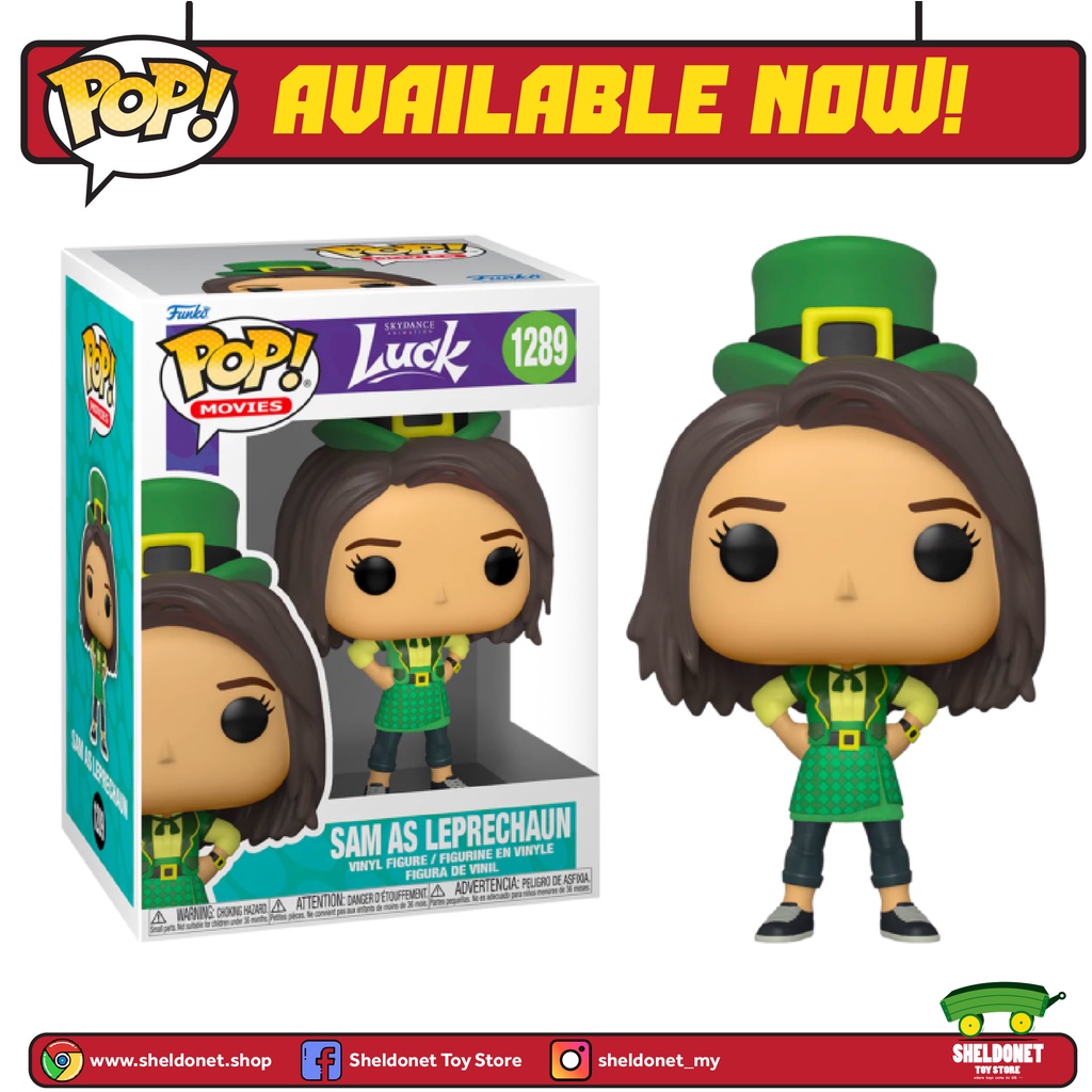 Funko Pop! Movies: Luck - Sam as Leprechaun | Shopee Malaysia