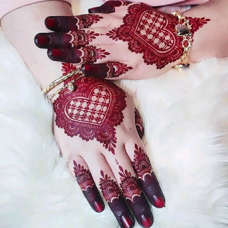inai henna by mekza/inai lukis merah/inai celup maroon | Shopee Malaysia