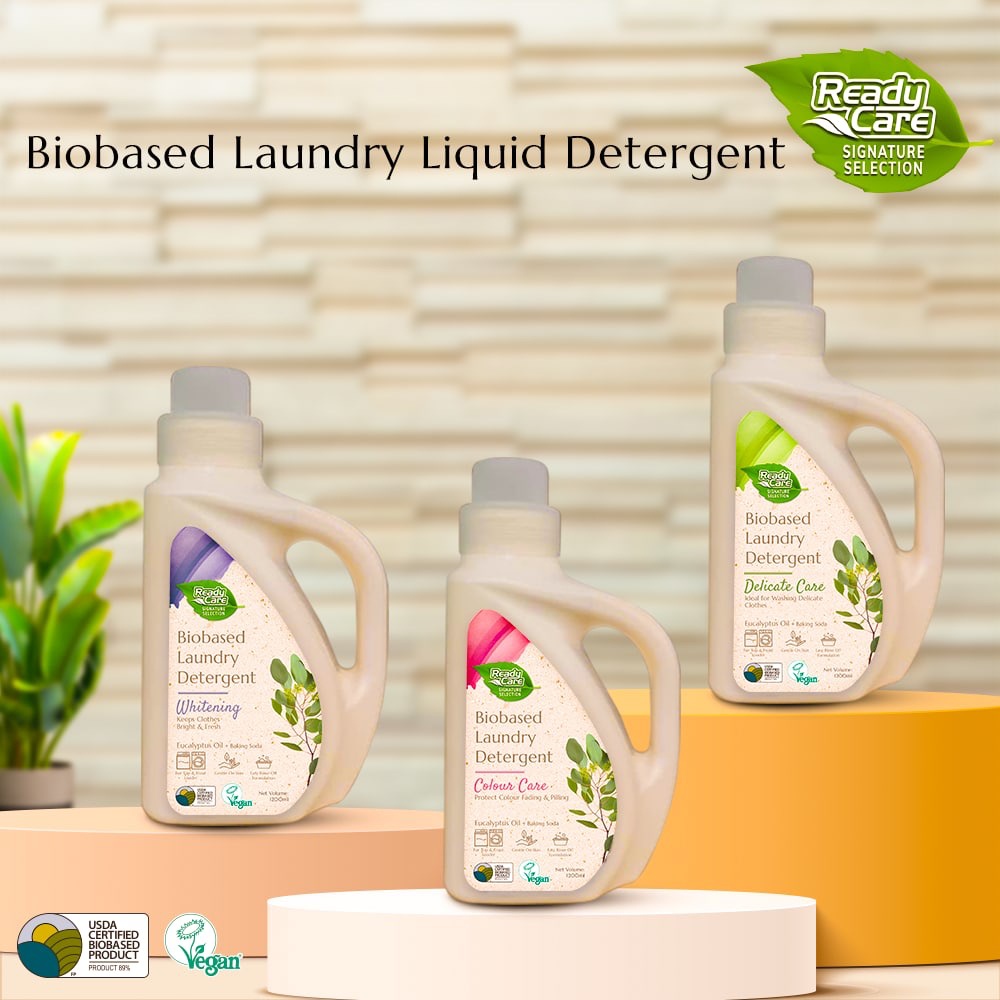Bio-based Readycare Signature Selection Baking Soda Laundry Liquid Detergent 1.2 Litres USDA ...