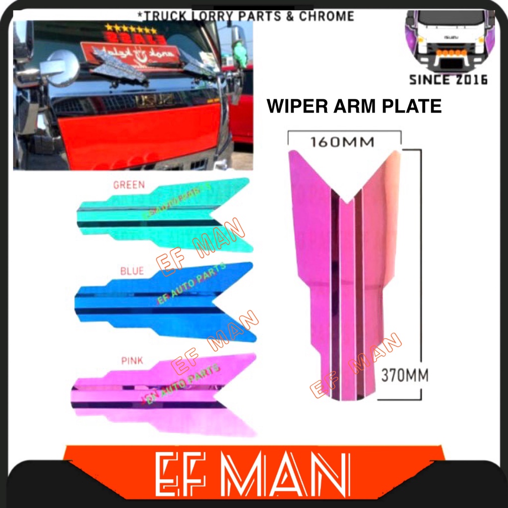 JET STAINLESS STEEL LORRY WIPER ARM PLATE BUS VAN TRUCK LORI ...