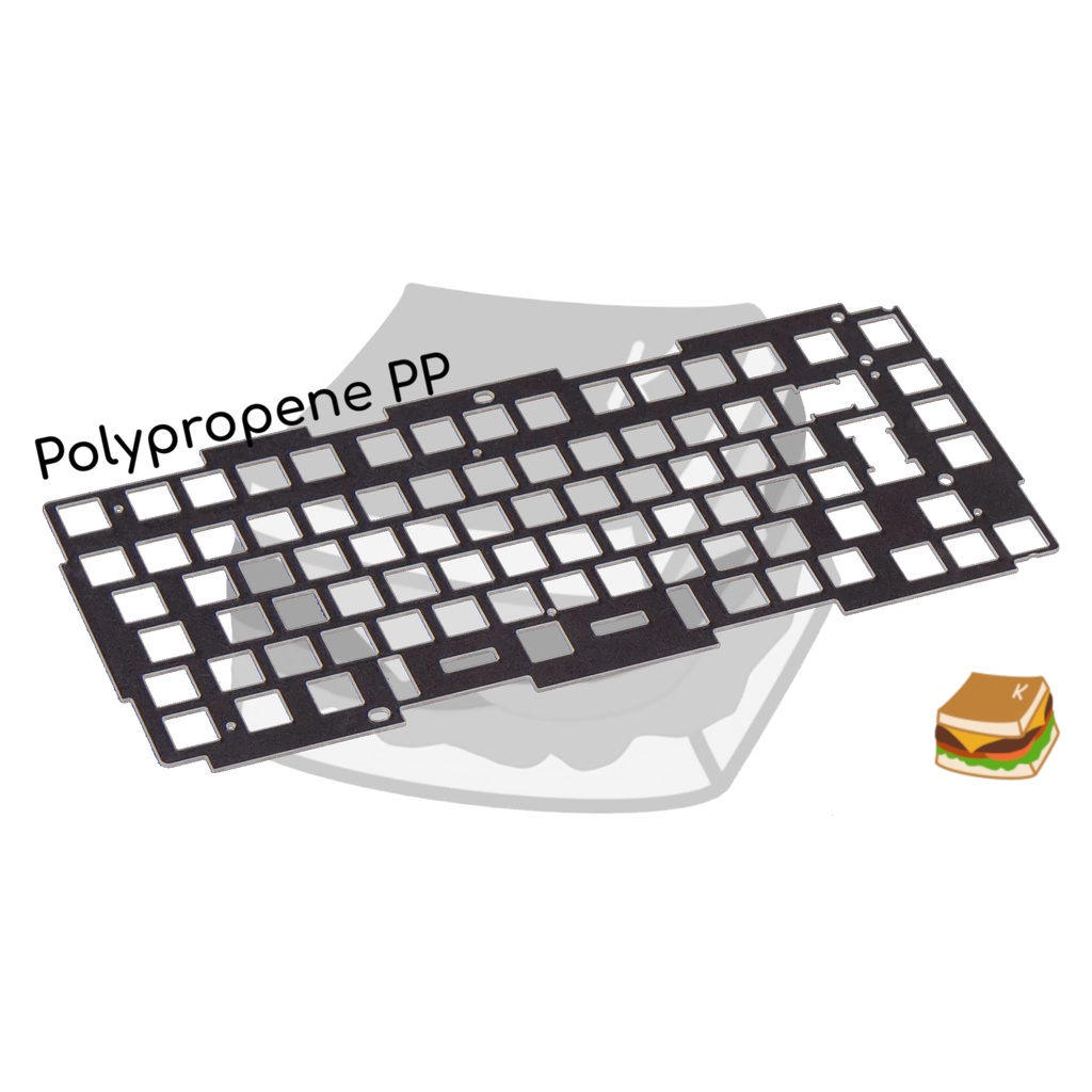 Custom Plate Mechanical Custom Keyboards Polycarbonate PC / Carbon ...