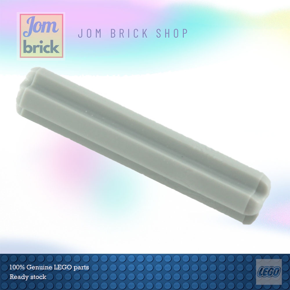 LEGO® Parts (Technic) 4519 – 4211815 - Axle 3 [Medium Stone Grey ...