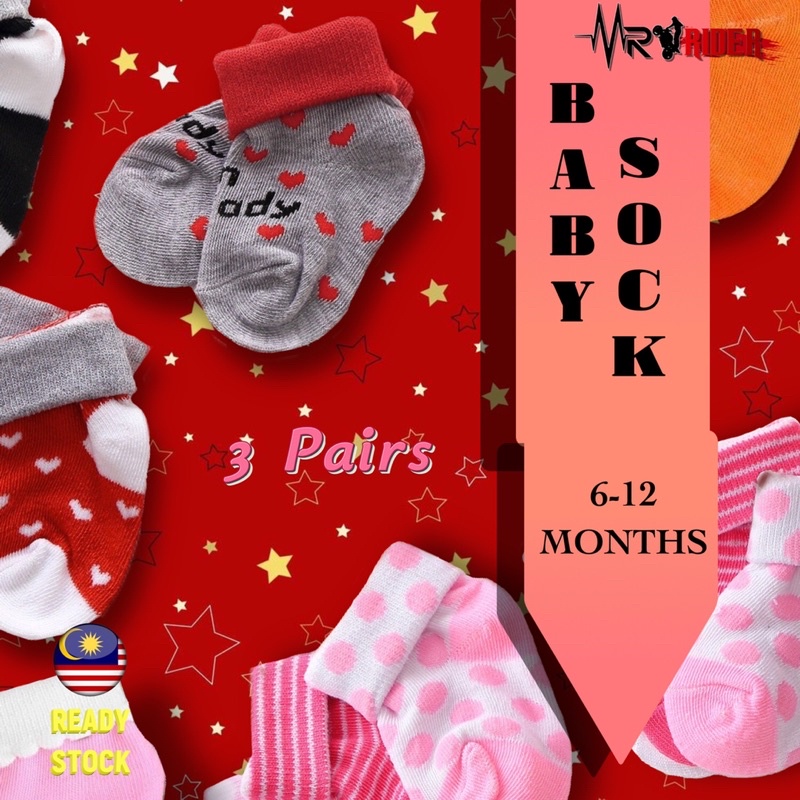 Stokin Baby/stokin bayi ( 0-12 Month ) | Shopee Malaysia