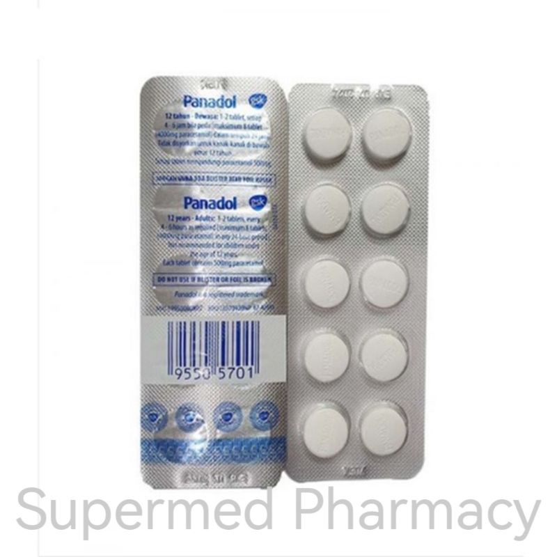 Panadol Regular/ Panadol Biasa (Paracetamol 500mg) 10's | Shopee Malaysia