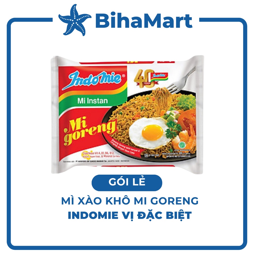 [RETAIL Package]-indofood- Indomie Goreng dry fried noodles Special ...
