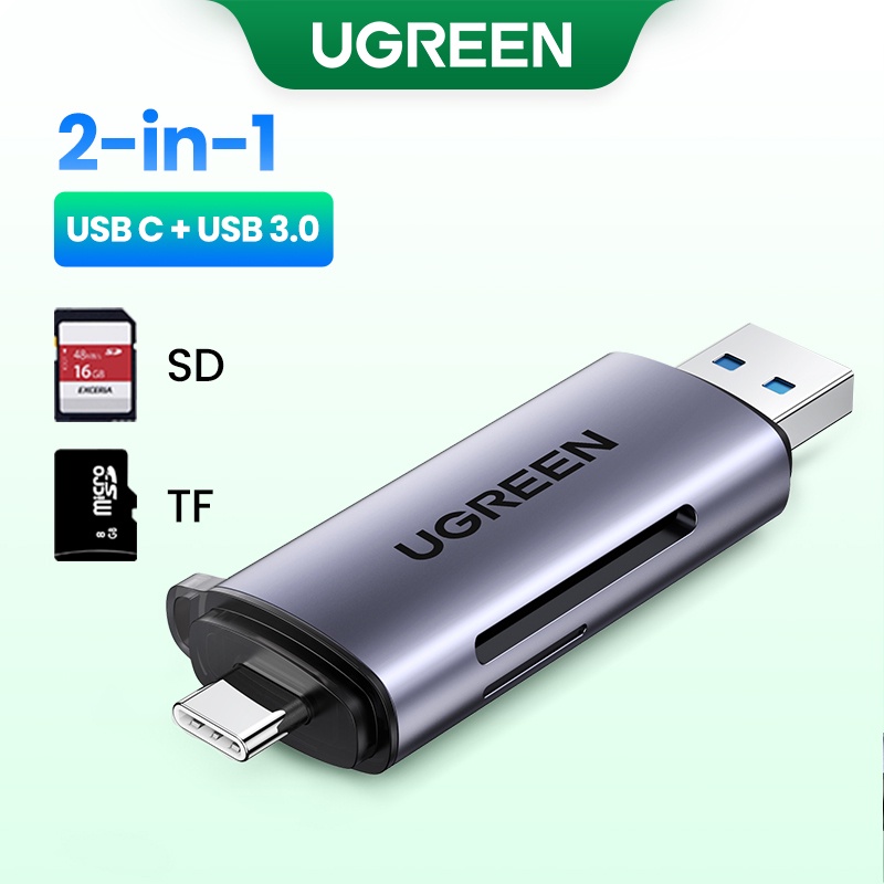 UGREEN USB 3.0 Type C Micro SD Card Adapter | Shopee Malaysia