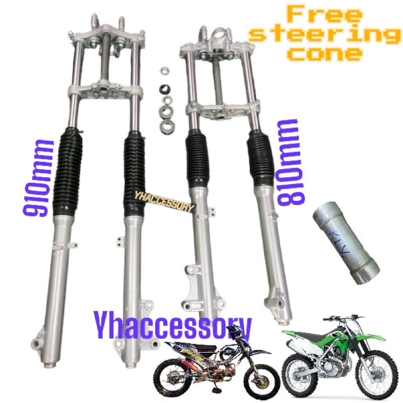 KLX150 FRONT FORK FULL SET PAJANG 83cm(boleh pnp cupcross) | Shopee Malaysia