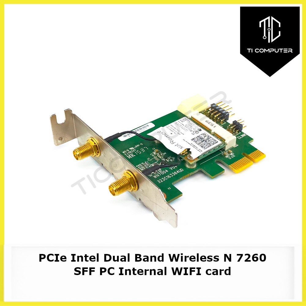 Used PCIe Intel Dual Band Wireless N 7260 SFF PC internal WIFI card ...