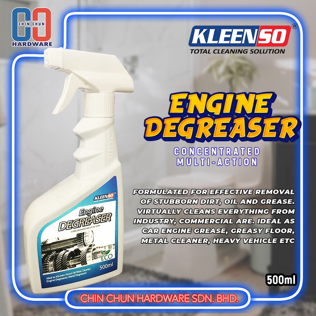 KLEENSO ENGINE DEGREASER 500ML CONCENTRATED MULTI-ACTION | CAR ENGINE ...