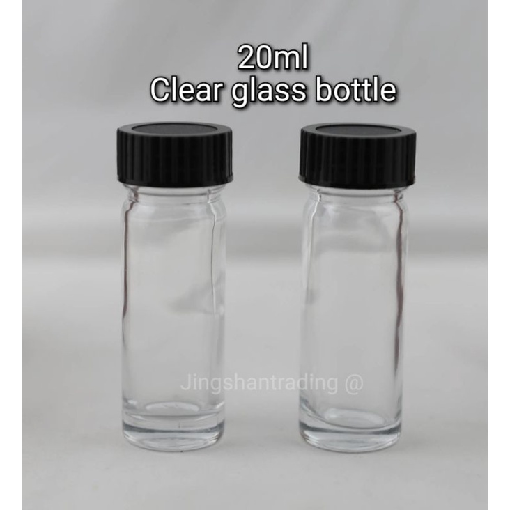 20ml Mini long glass bottles /Botol kaca minyak urut /botol kaca kecil ...