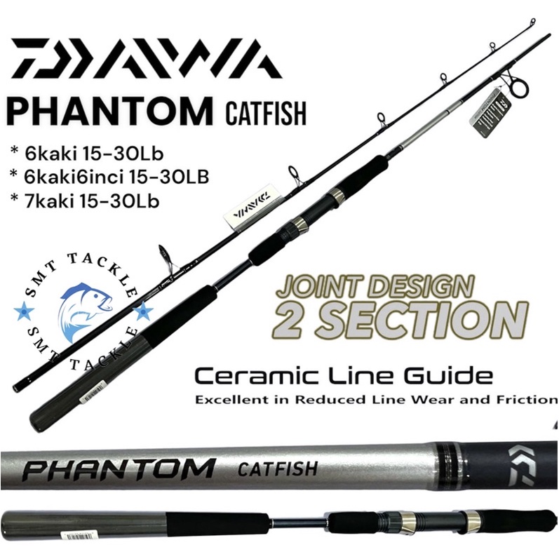 **Daiwa Phantom Catfish Spinning Rod | Shopee Malaysia
